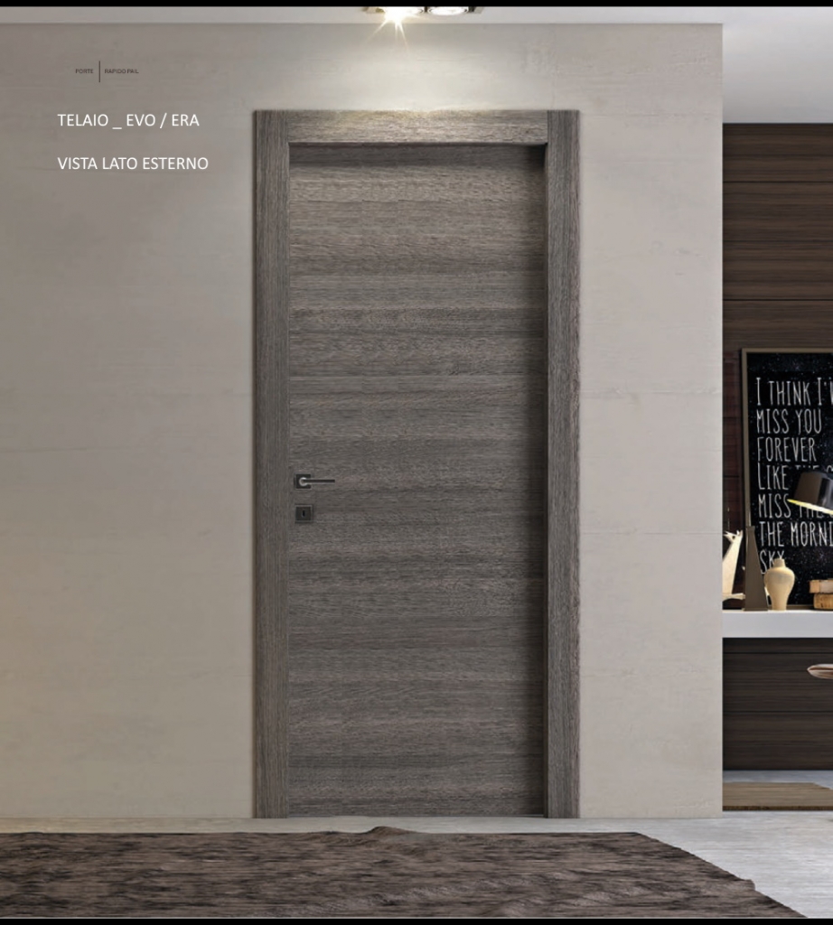 Porta Riga Napoli laccato latte Pail - Non Solo Porte Ragusa