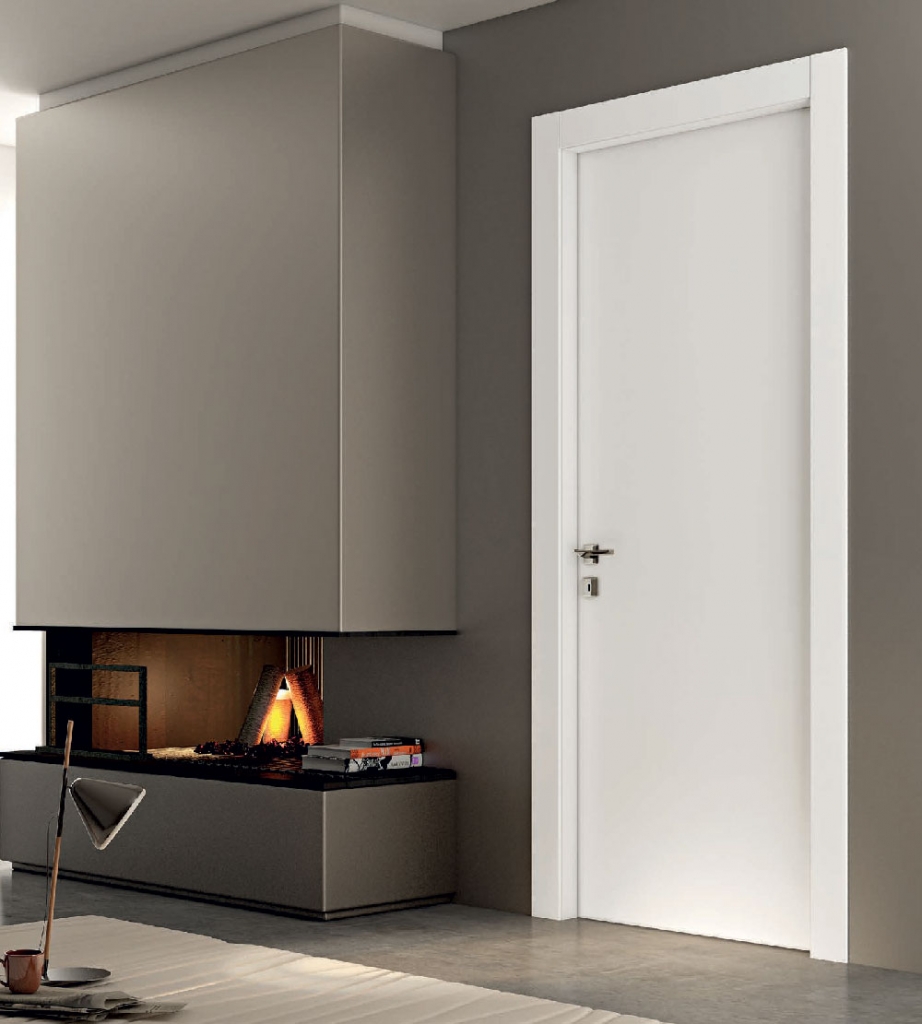 Porta Cieca Laccato Latte